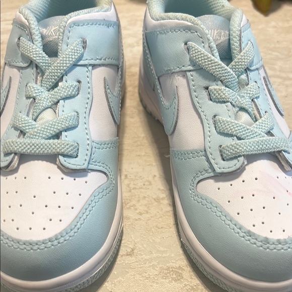 Nike | Shoes | Nike Baby Blue And White Sneakers | Poshmark